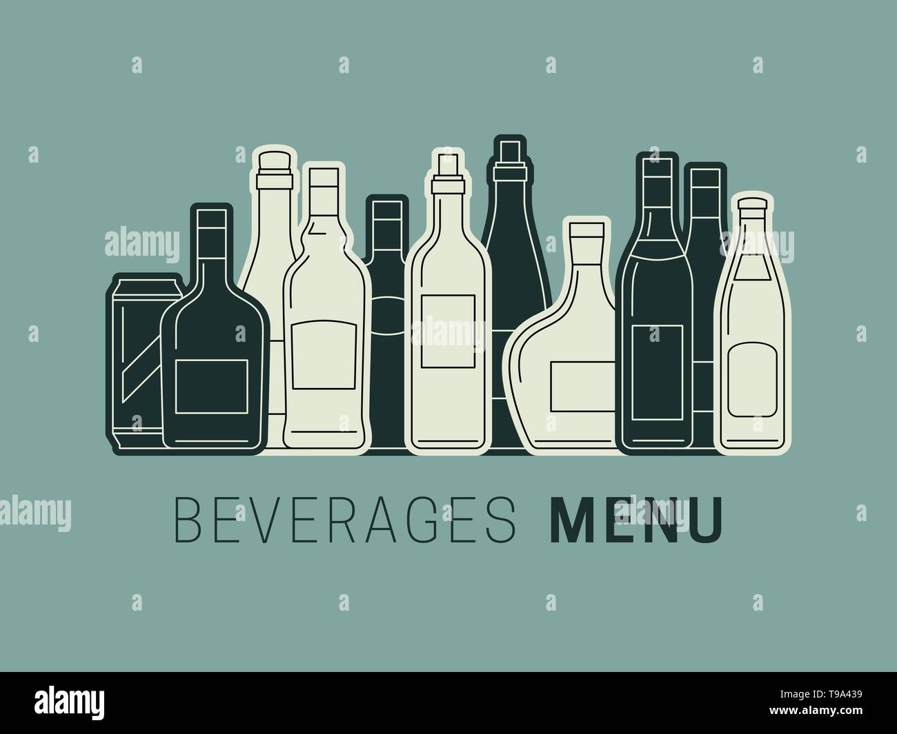 List Of Beverages Stock Photos & List Of Beverages Stock Images - Alamy