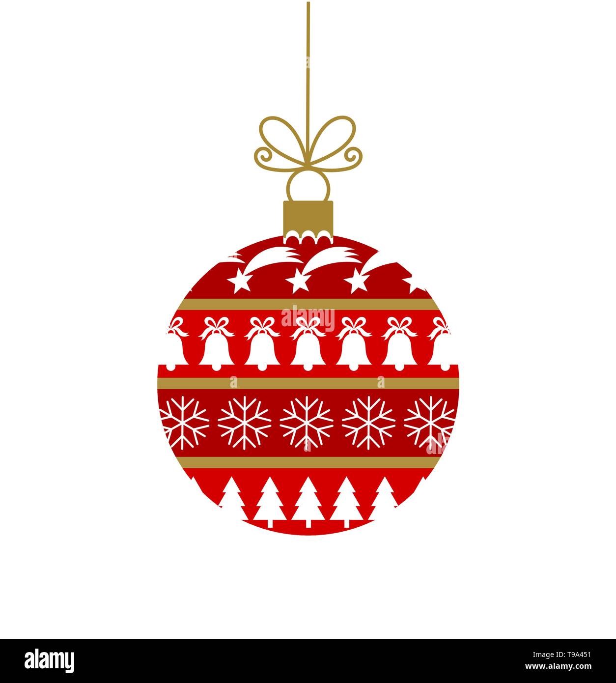 Hang ornaments Stock Vector Images - Alamy