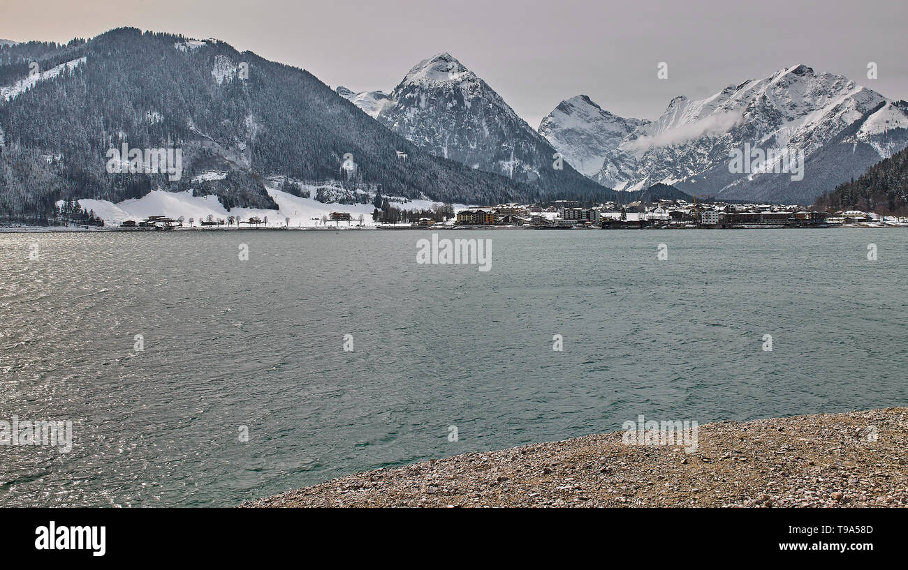 Pertisau am Achensee Austria and the Achensee Stock Photo - Alamy