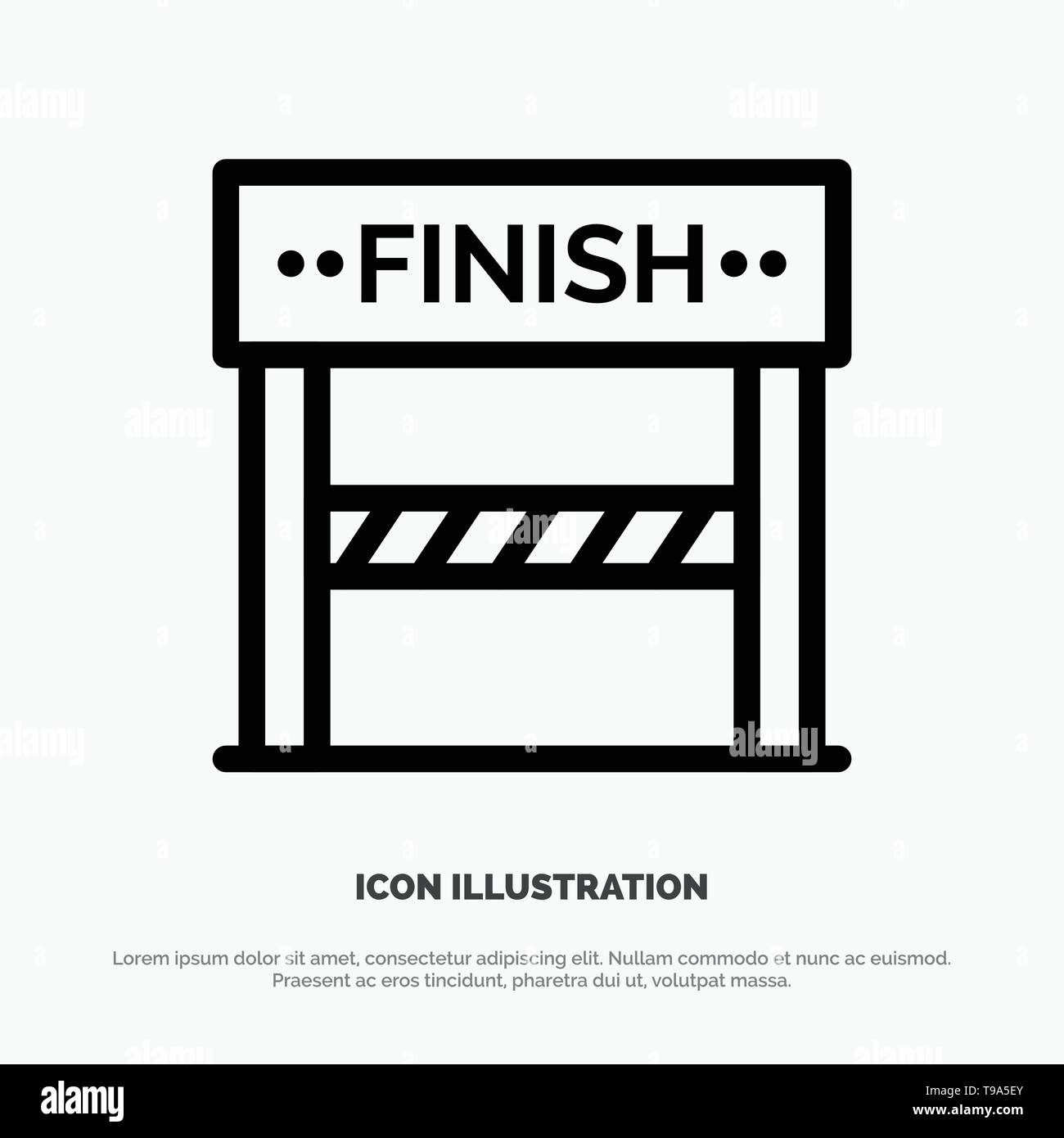 Tournament finish Cut Out Stock Images & Pictures - Alamy