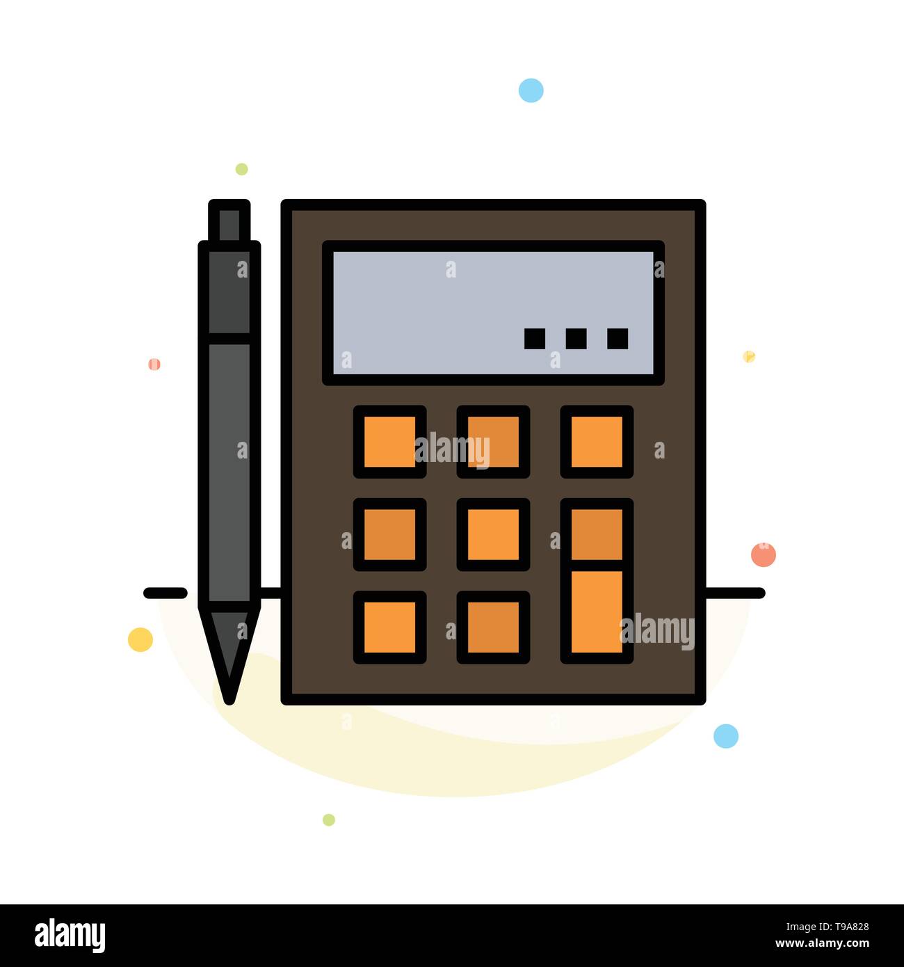 Abstract calculator Stock Vector Images - Alamy