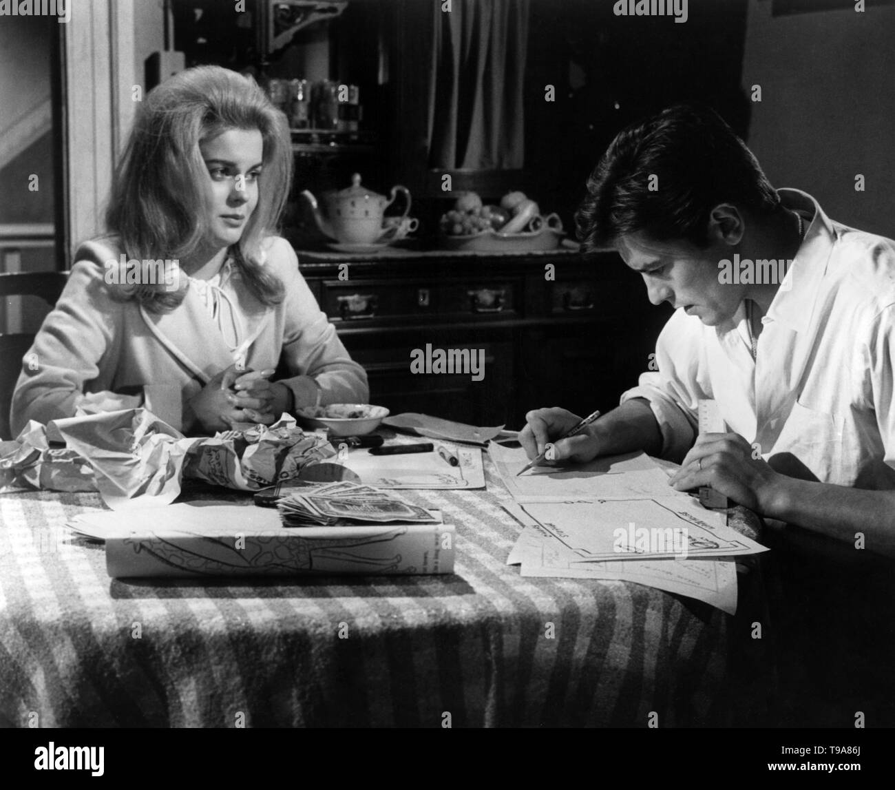 Once A Thief 1965 Alain Delon Stock Photos & Once A Thief 1965 Alain ...