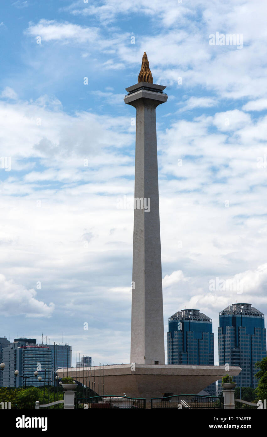 The National Monument, Jakarta, Indonesia Stock Photo - Alamy