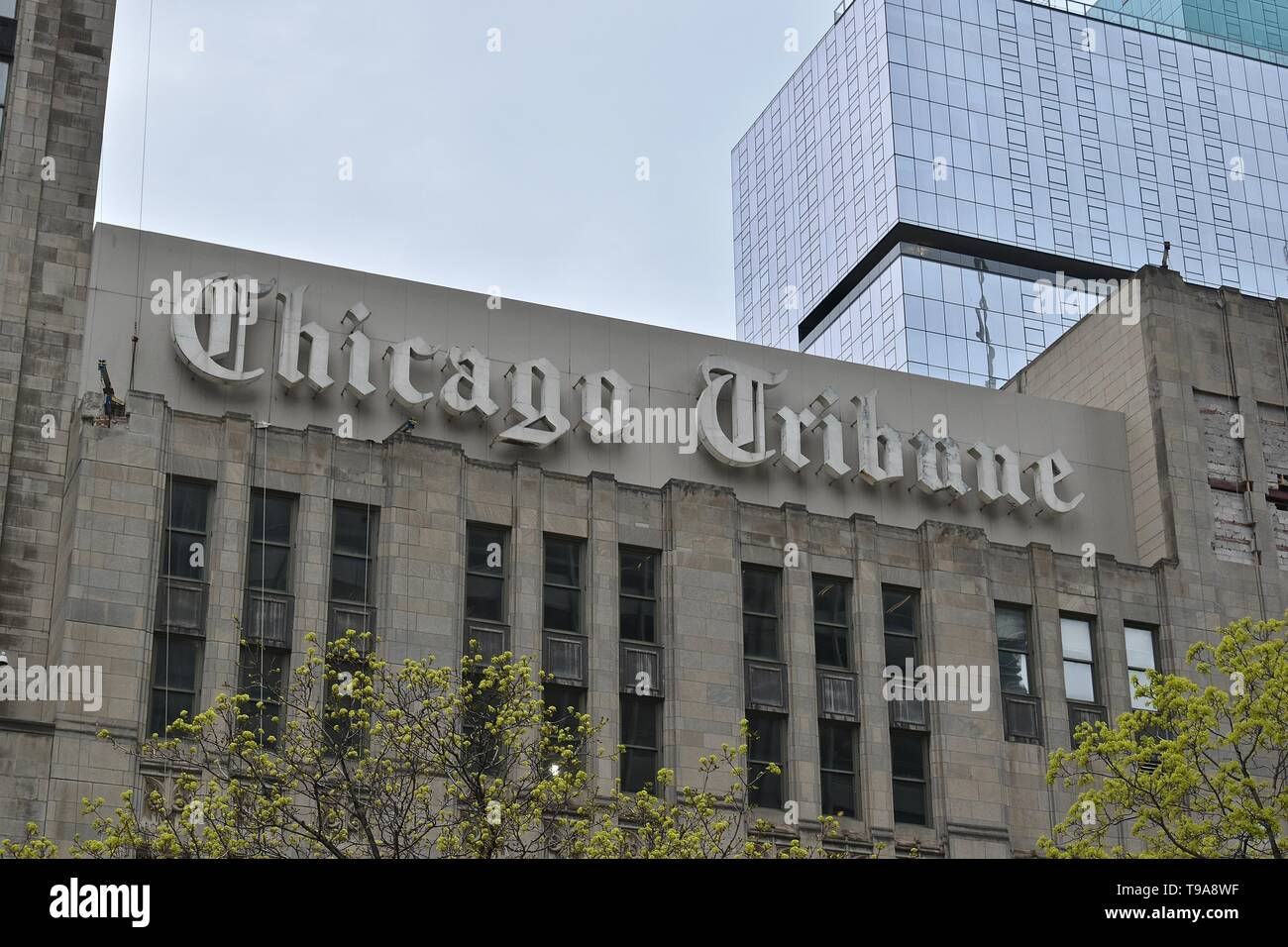 Iconic view of Chicago, Illinois, USA Stock Photo - Alamy
