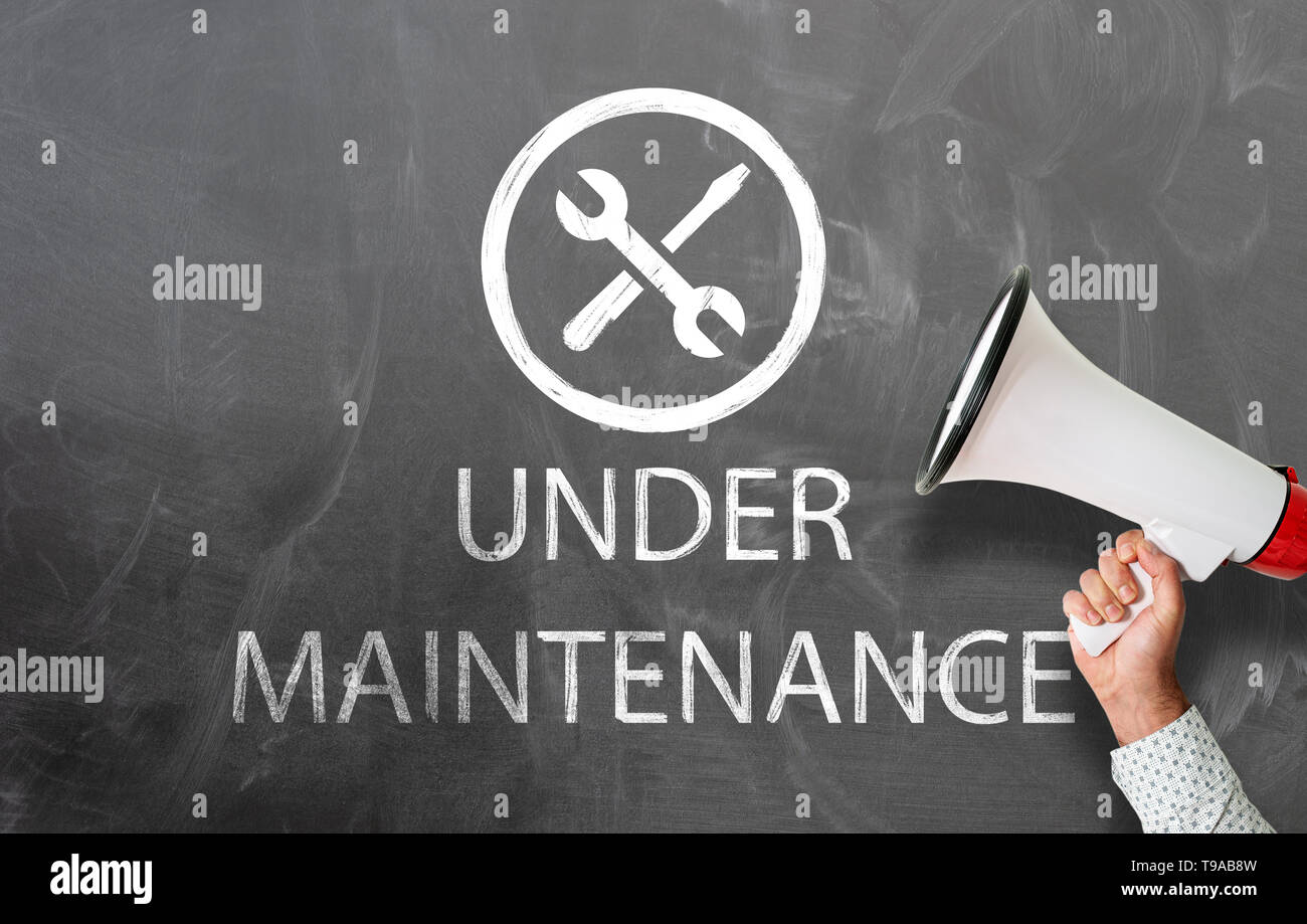Maintenance icon hi-res stock photography and images - Alamy