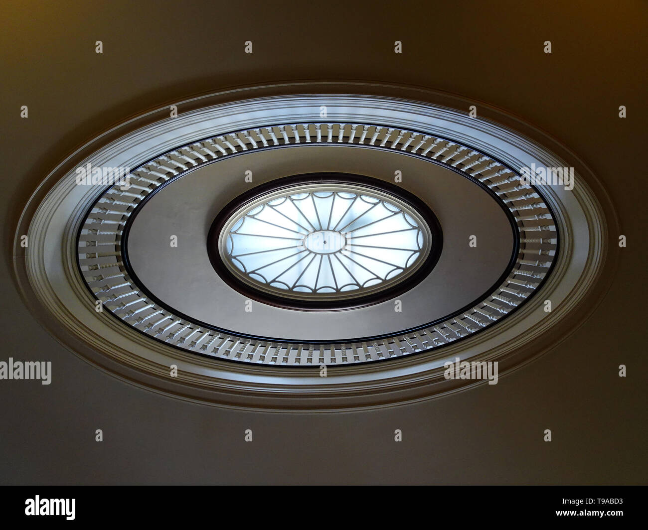 Oval skylight hi-res stock photography and images - Alamy