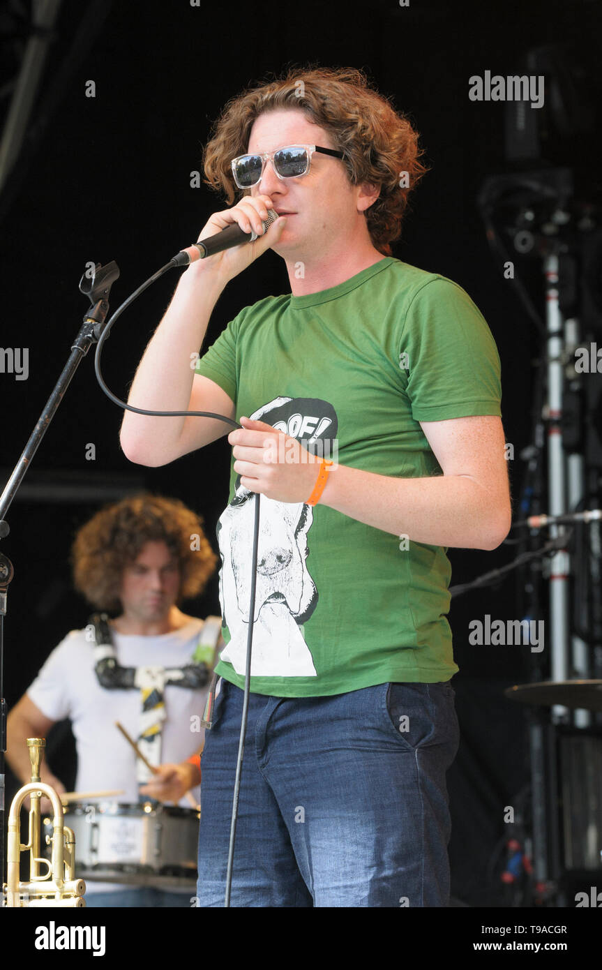 Nick Ashwood, trumpet player in the Hackney Colliery Brass Band ...