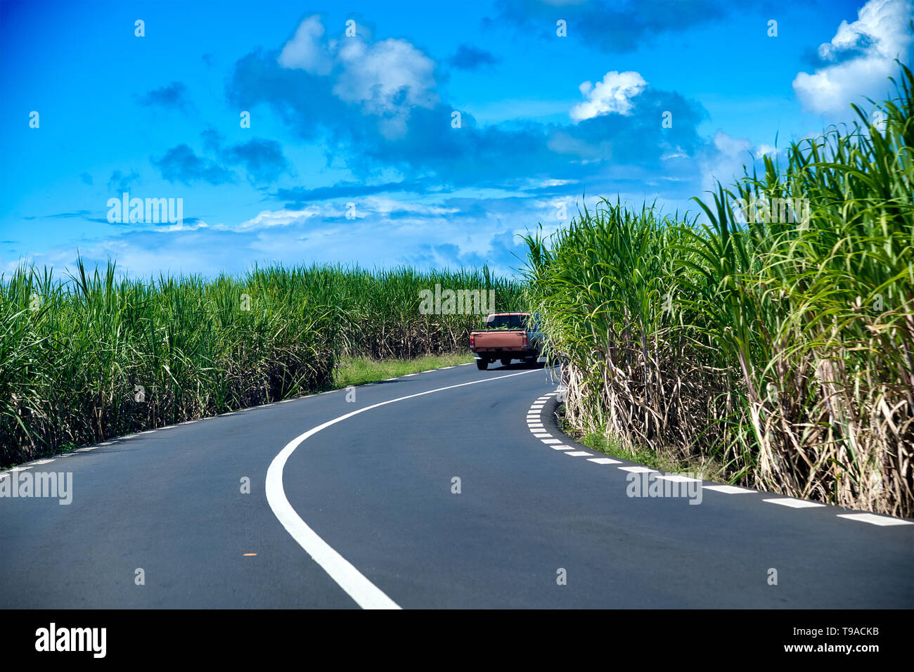 Mauritius roads hi-res stock photography and images - Alamy