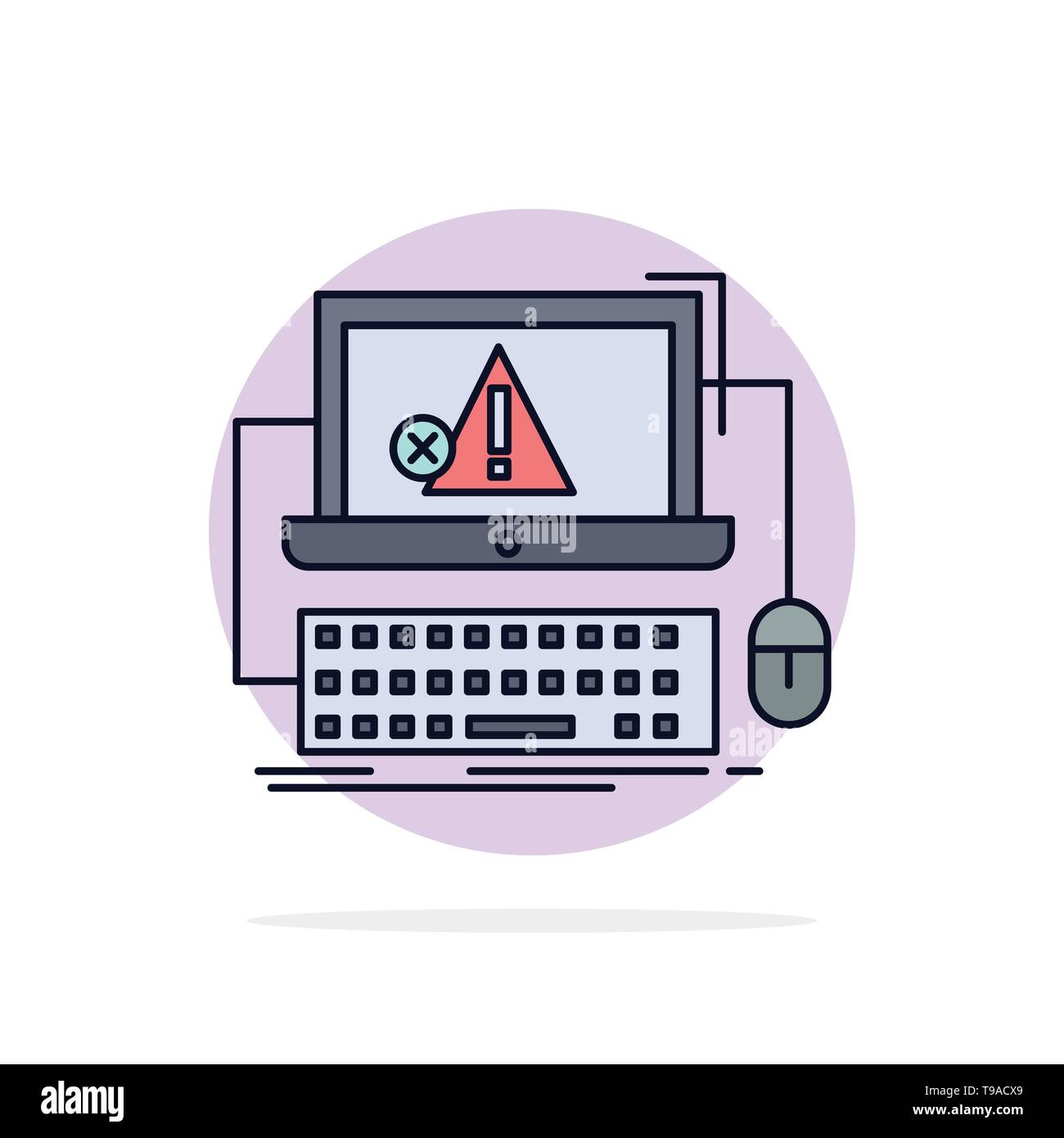 Connection to server interrupted Stock Vector Images - Alamy