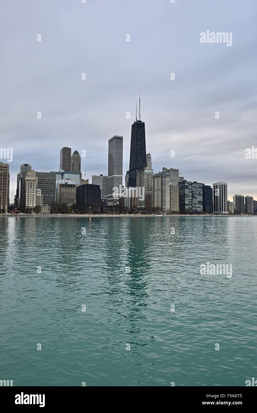 Chicago Skyline Cityscape Shedd Aquarium High Resolution Stock ...