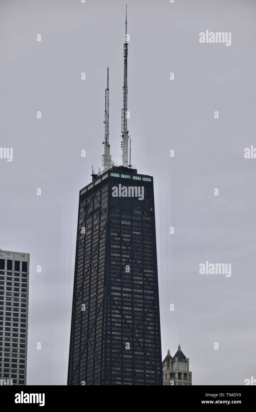 The John Hancock Center, Near North Side, Chicago, Illinois, United ...