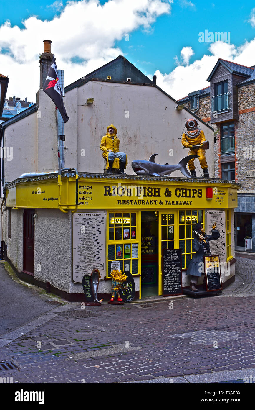 Rios fish and chips hi-res stock photography and images - Alamy