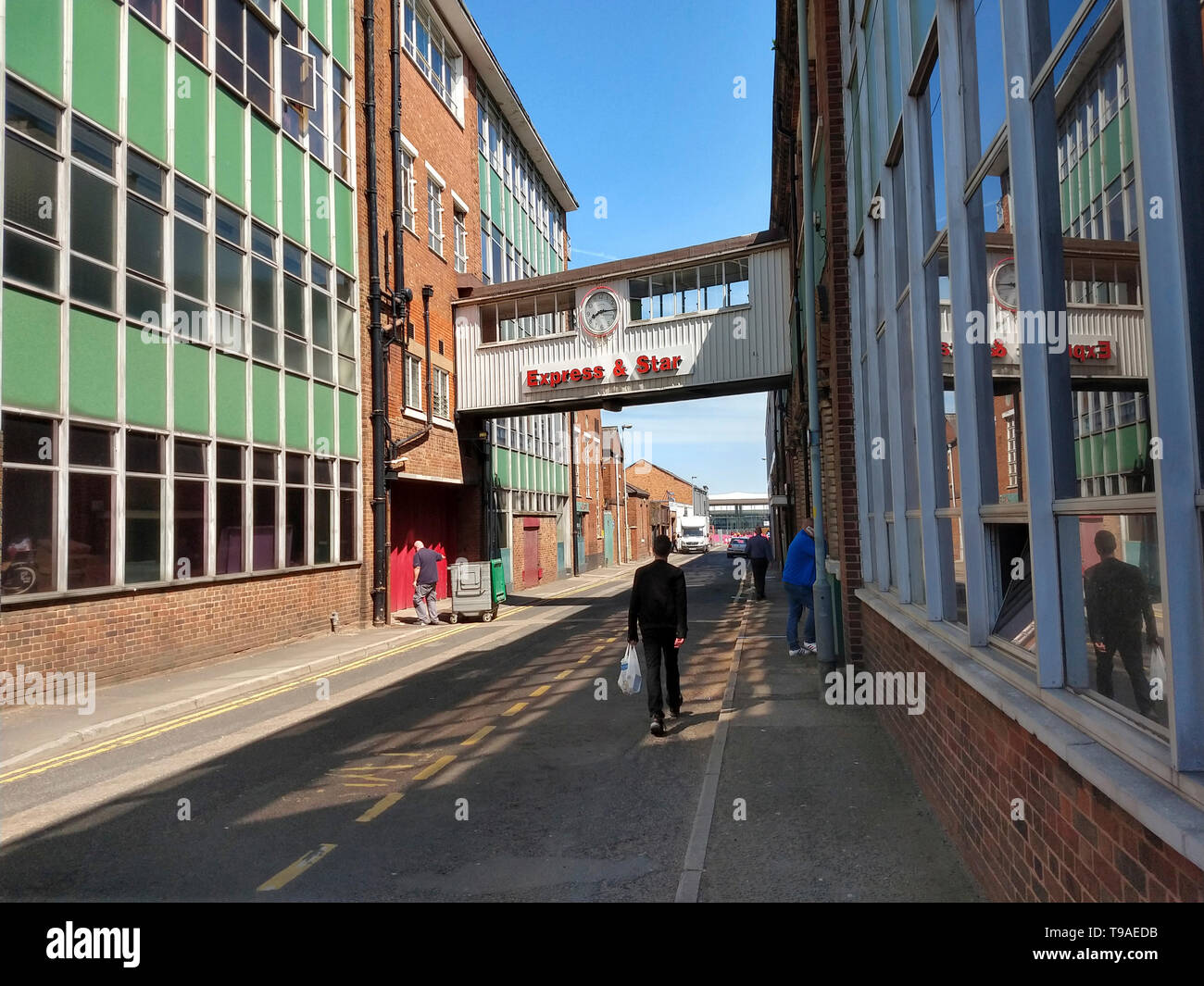 Headquarters Express and Star, local newspaper in Wolverhampton Stock ...