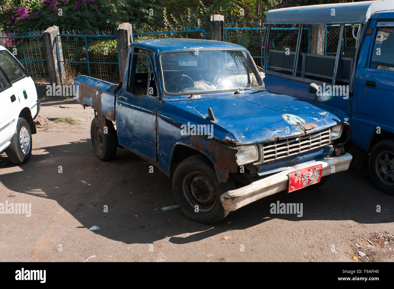 License plate myanmar vehicle hi-res stock photography and images - Alamy