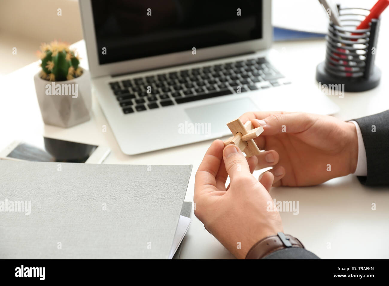 Brain teaser computer hi-res stock photography and images - Alamy