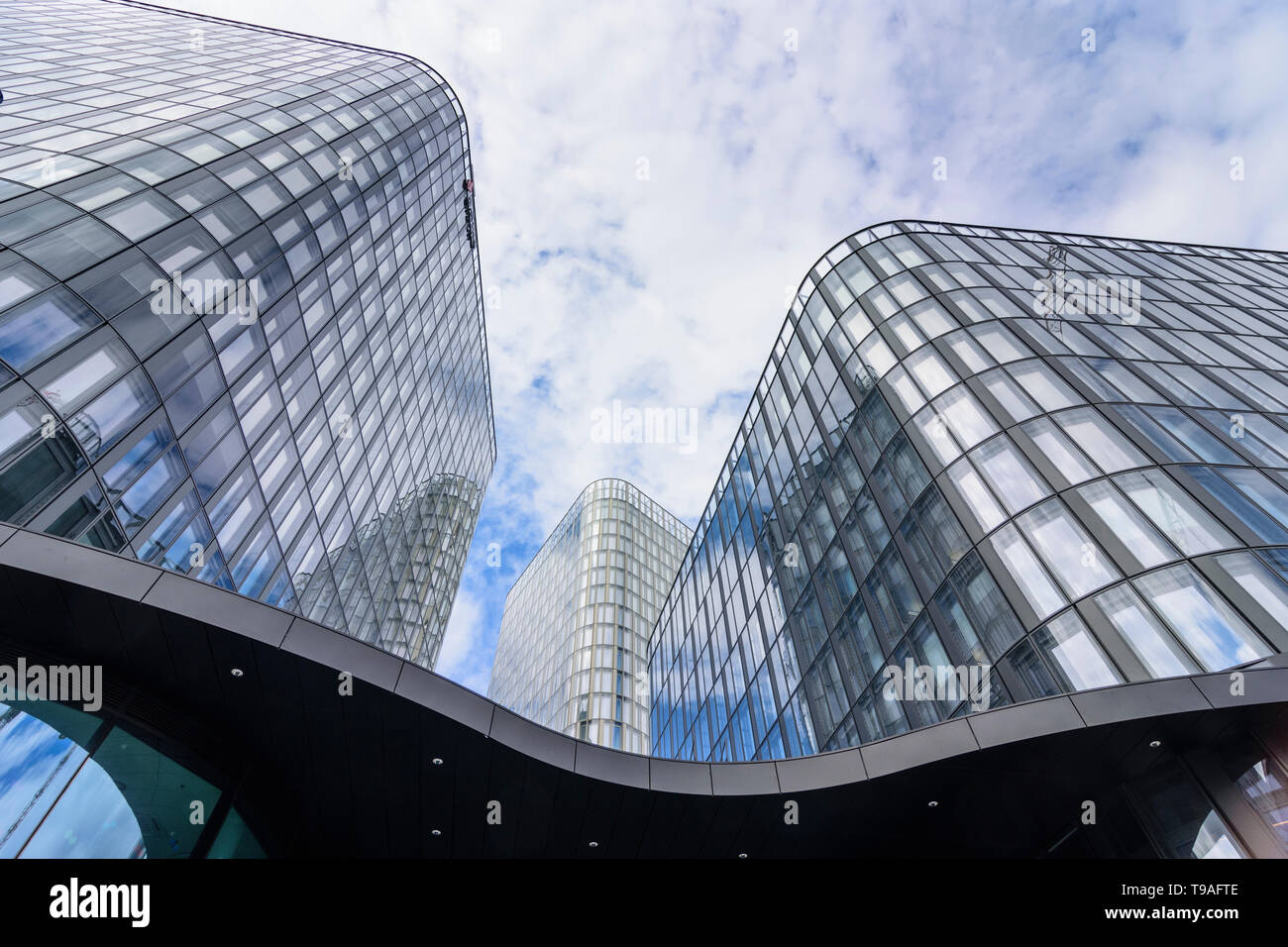 Wien, Vienna: office building The Icon Vienna in Quartier Belvedere in ...