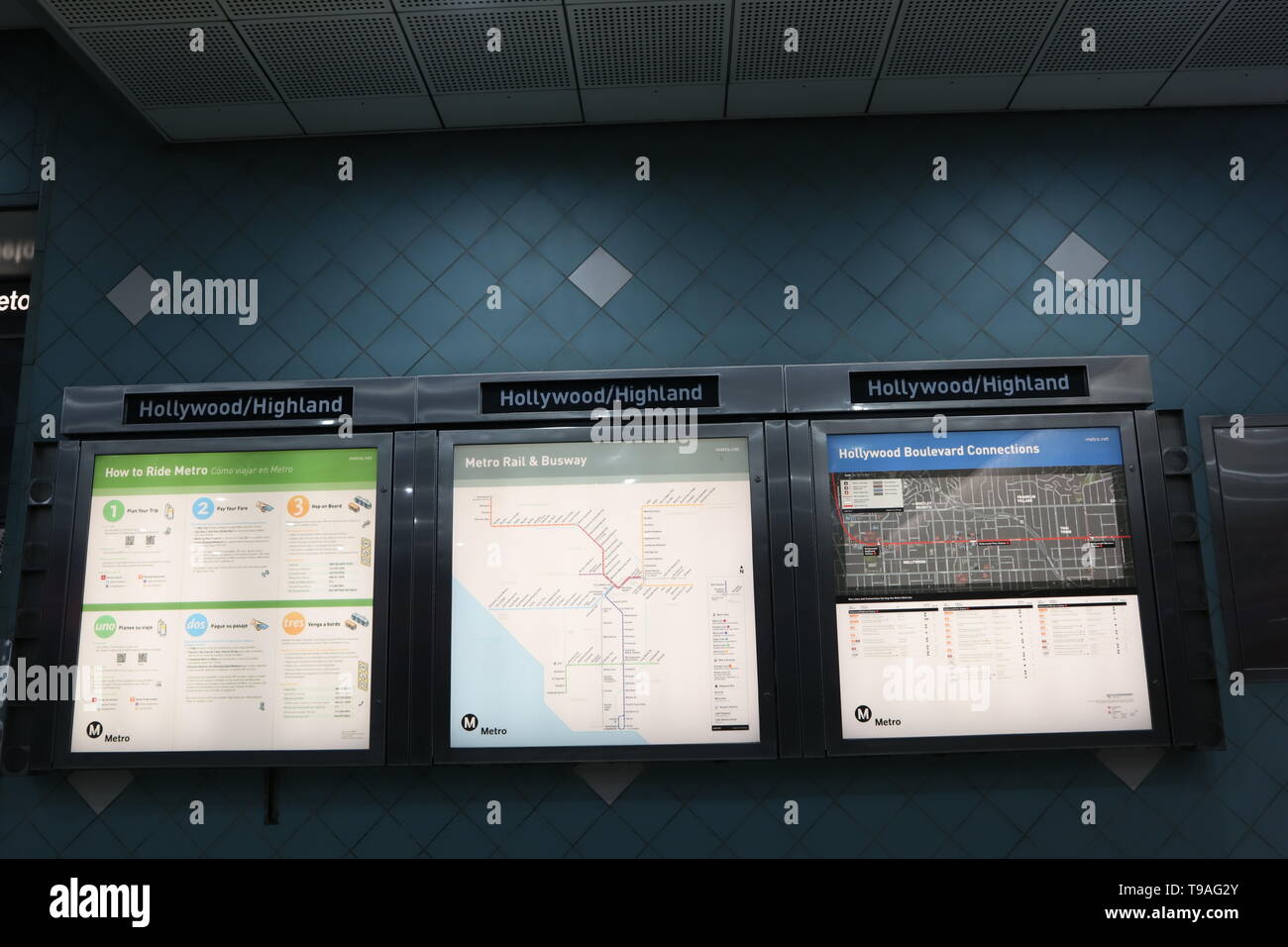 Los angeles metro ticket hi-res stock photography and images - Alamy
