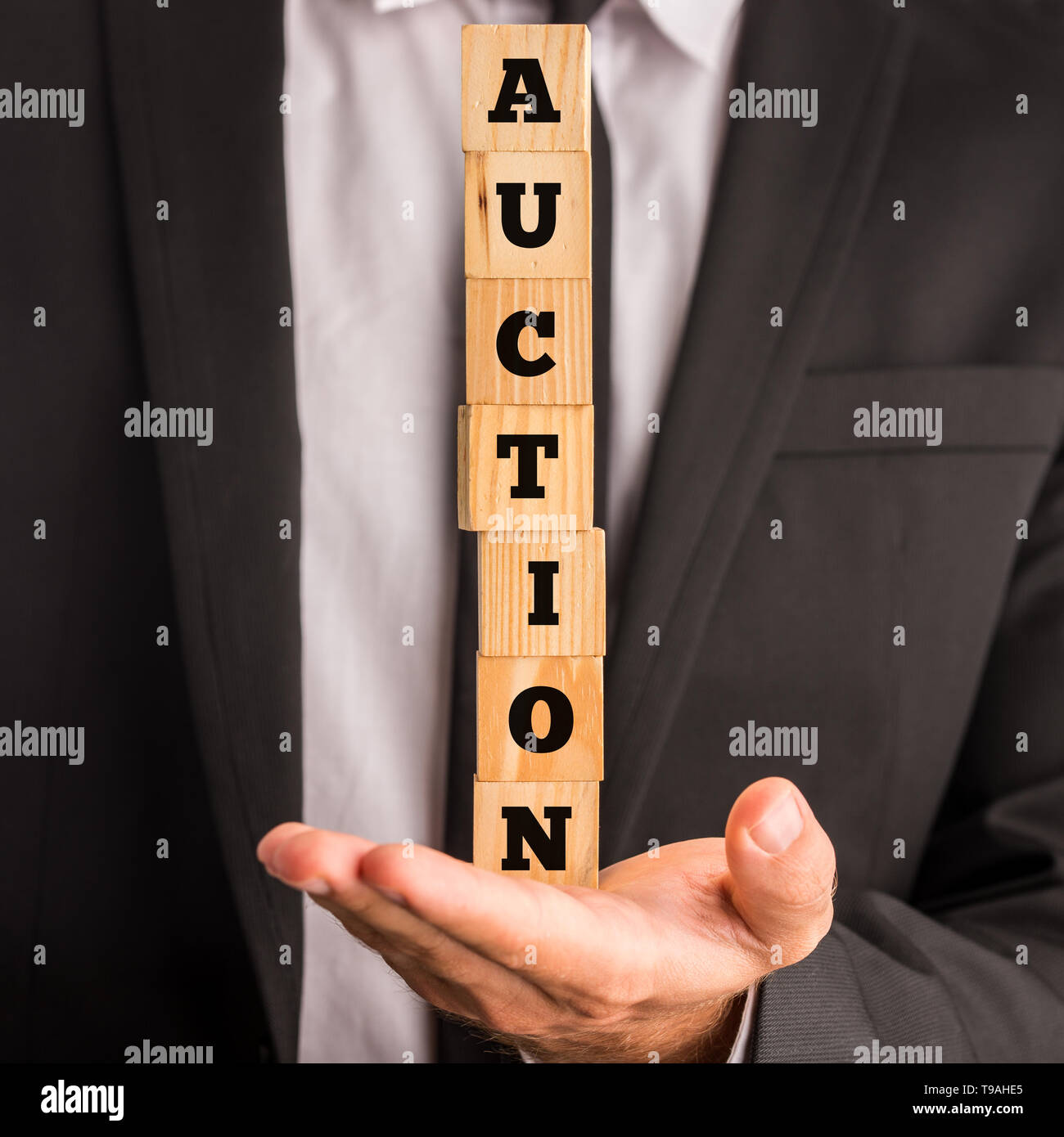 Auction conceptual hi-res stock photography and images - Alamy