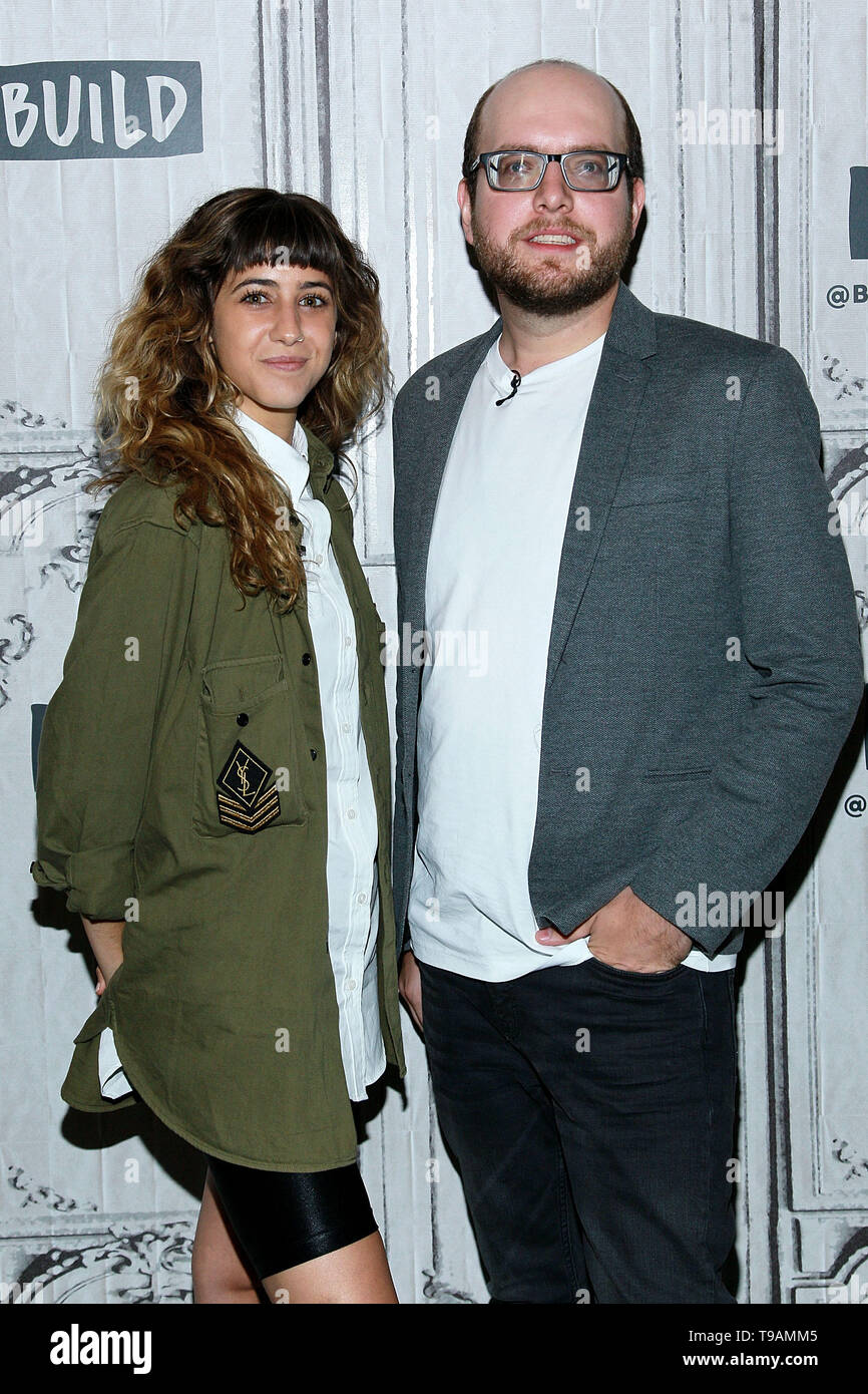 New York, USA. 17 May, 2019. Taylor Frey, Mike Wesolowski at the BUILD ...