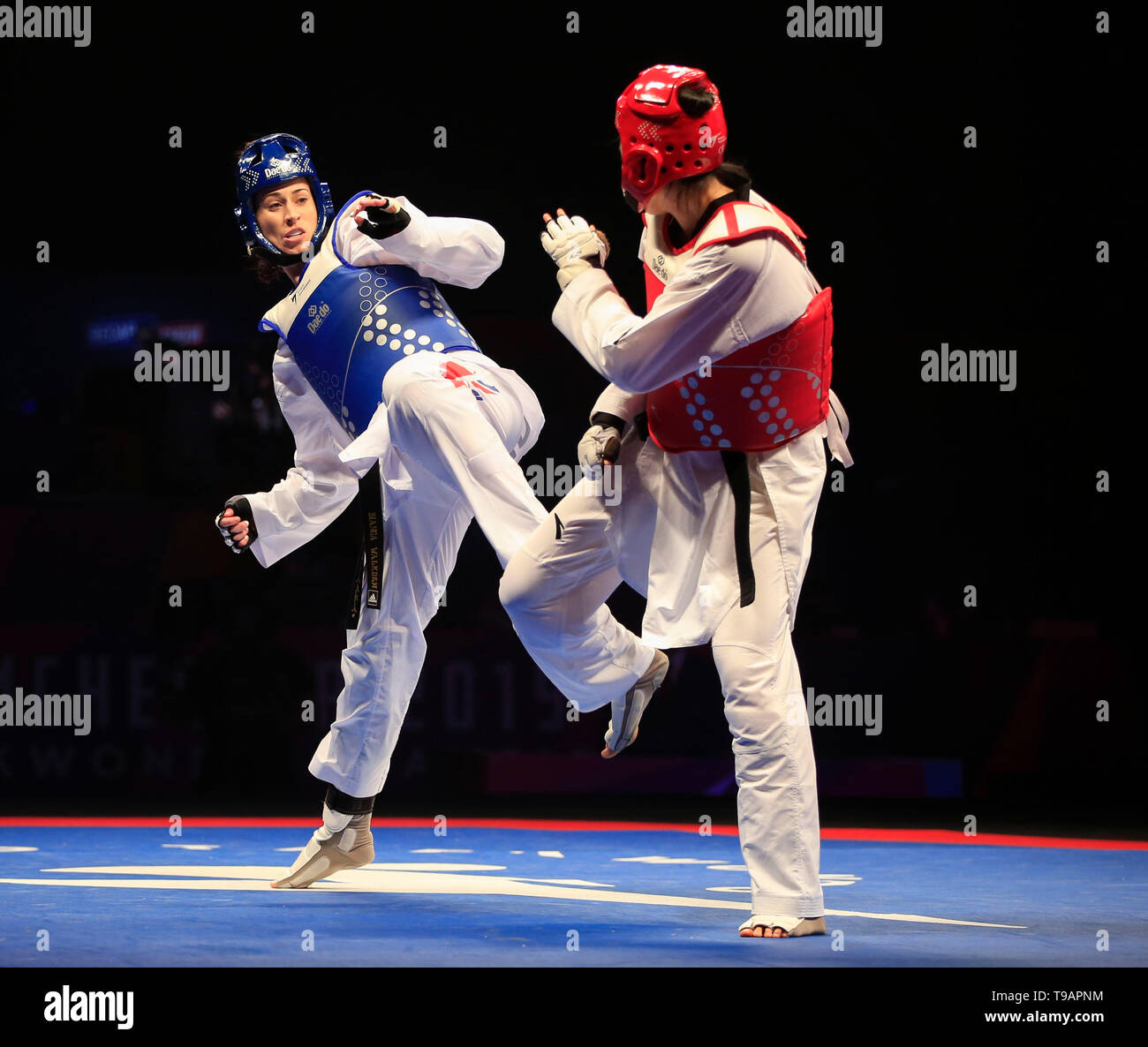 National Taekwondo Centre, Manchester, UK. 17th May, 2019. Taekwondo ...