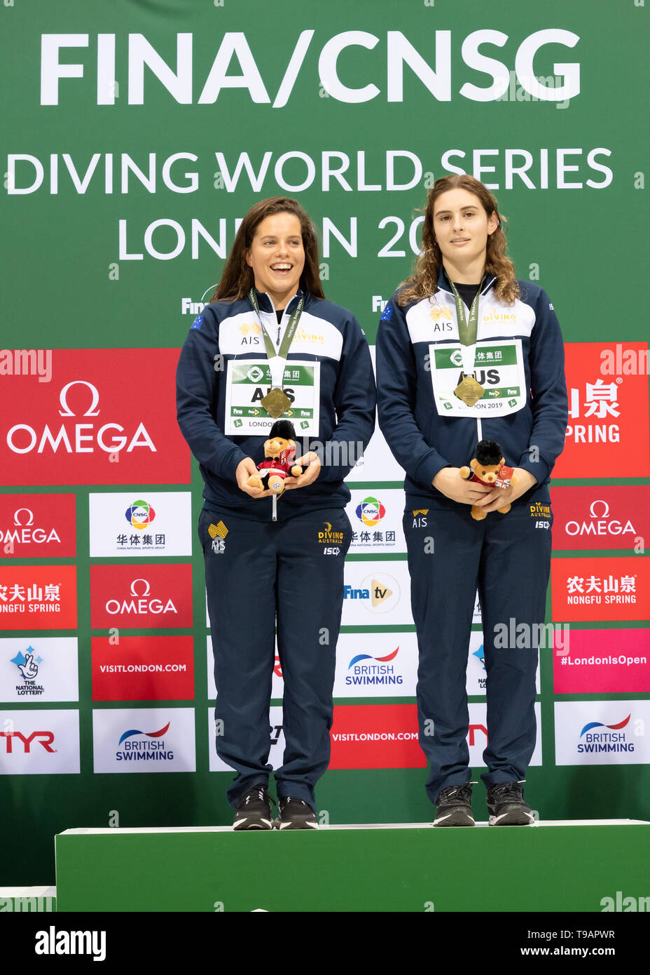 London, UK. 17th May, 2019. Maddison Keeney and Anabelle Smith (AUS ...