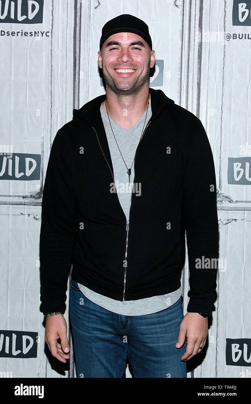 New York, NY, USA. 17th May, 2019. Mike Caussin inside for AOL Build ...