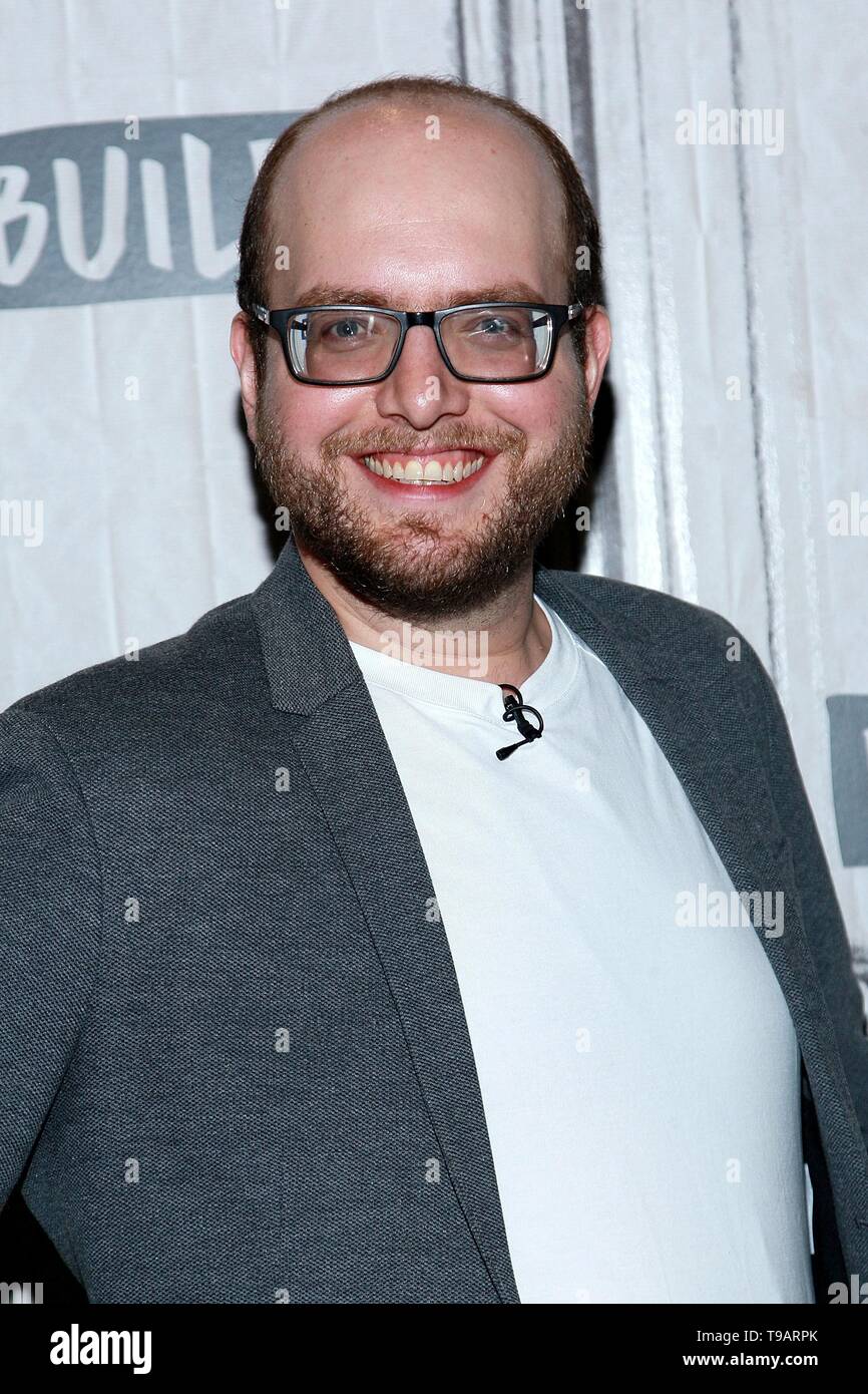 New York, NY, USA. 17th May, 2019. Mike Wesolowski inside for AOL Build ...