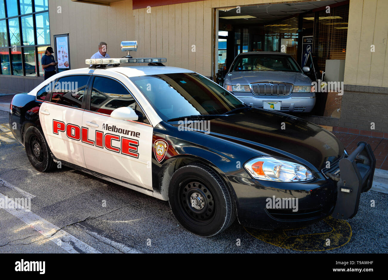 Mcdonalds car crash police hi-res stock photography and images - Alamy