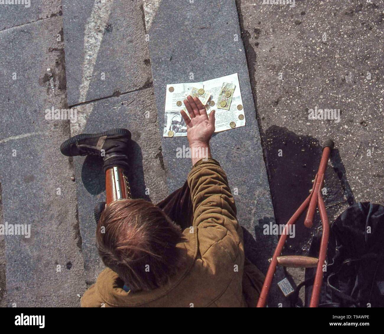 Moscow, Russia. 25th Sep, 1992. Life on Moscow's streets after the USSR ...