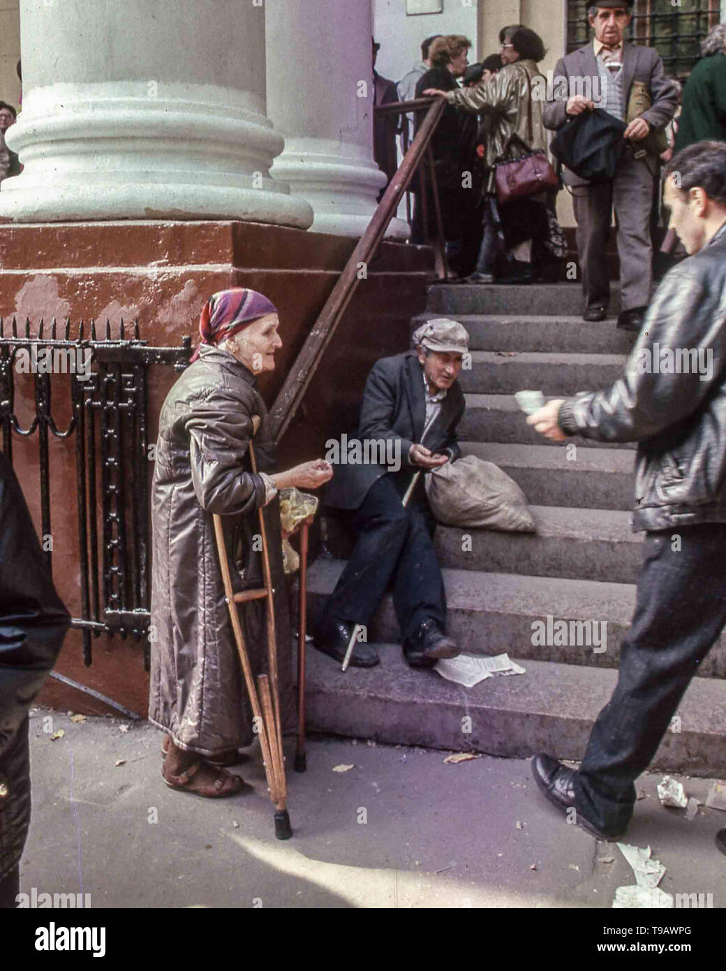 Moscow, Russia. 25th Sep, 1992. Life on Moscow's streets after the USSR ...