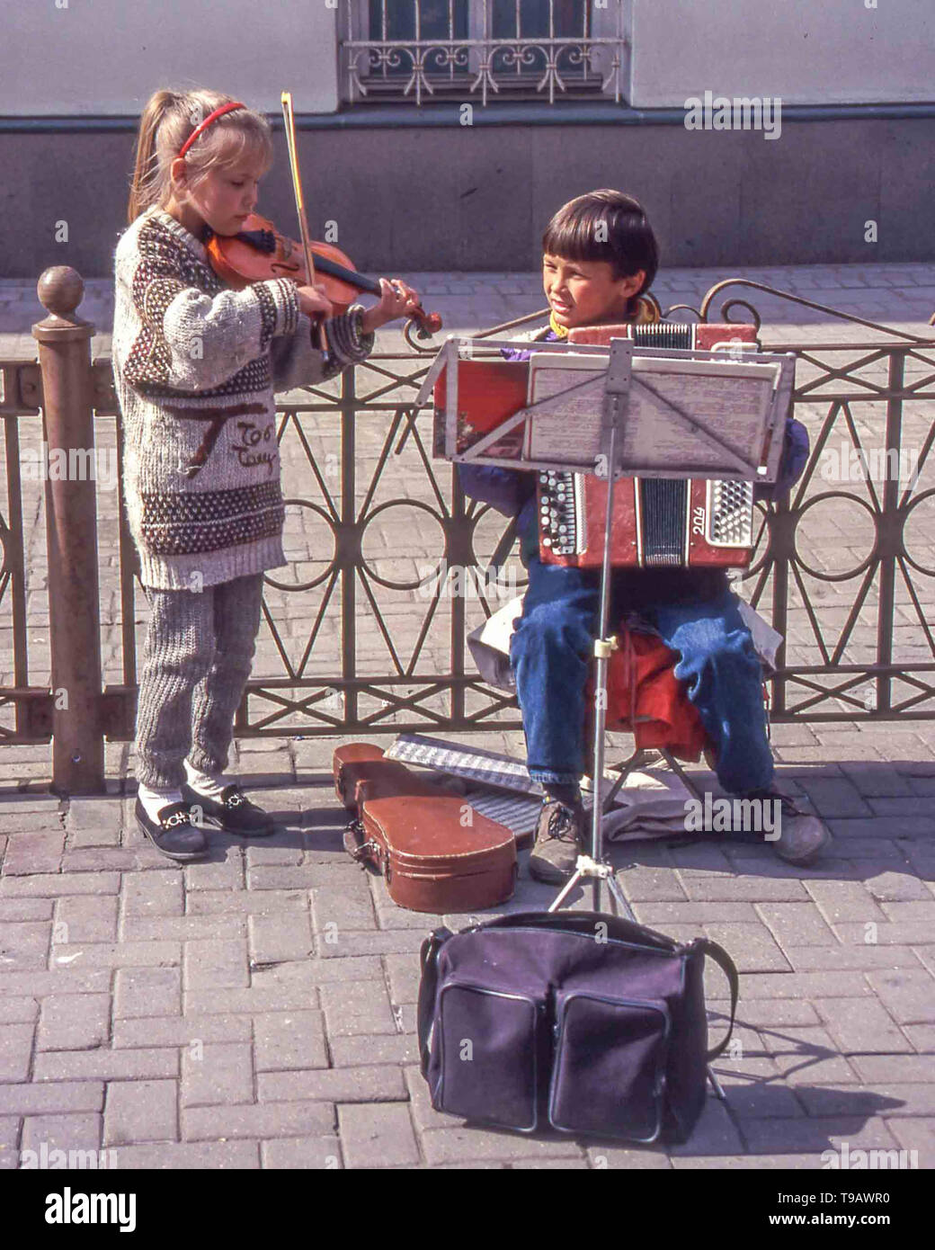 Moscow, Russia. 25th Sep, 1992. Life on Moscow's streets after the USSR ...