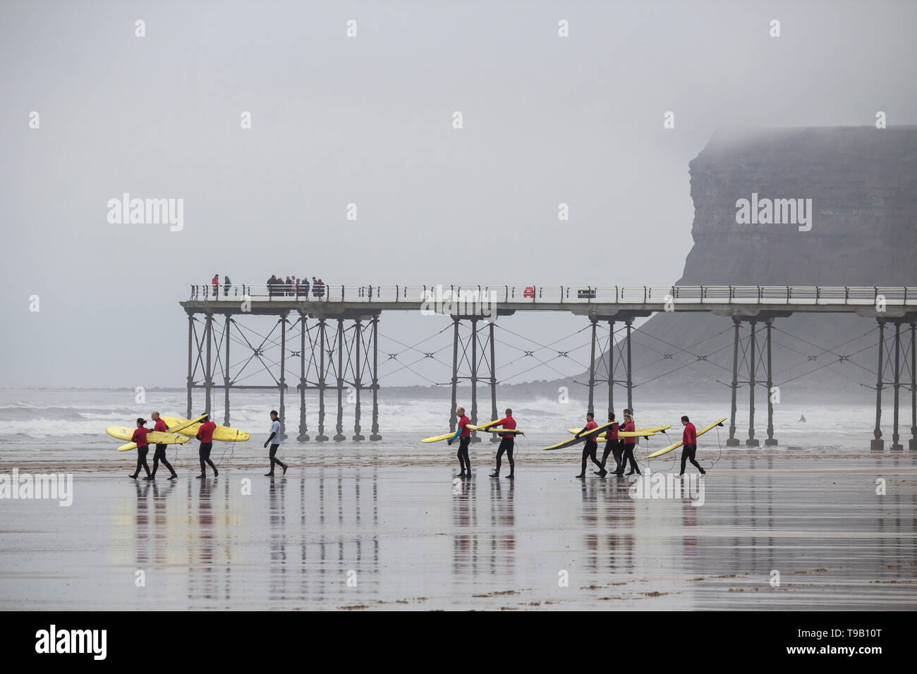Saltburn by the sea, North Yorkshire, England, UK. 18th May 2019 ...