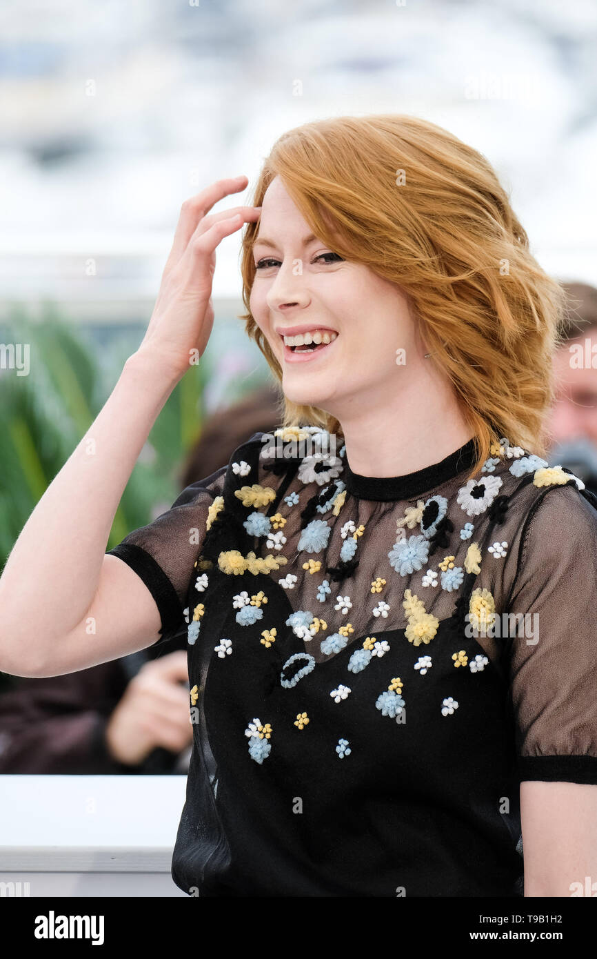 Emily Beecham poses at a photocall for Little Joe on Saturday 18 May ...