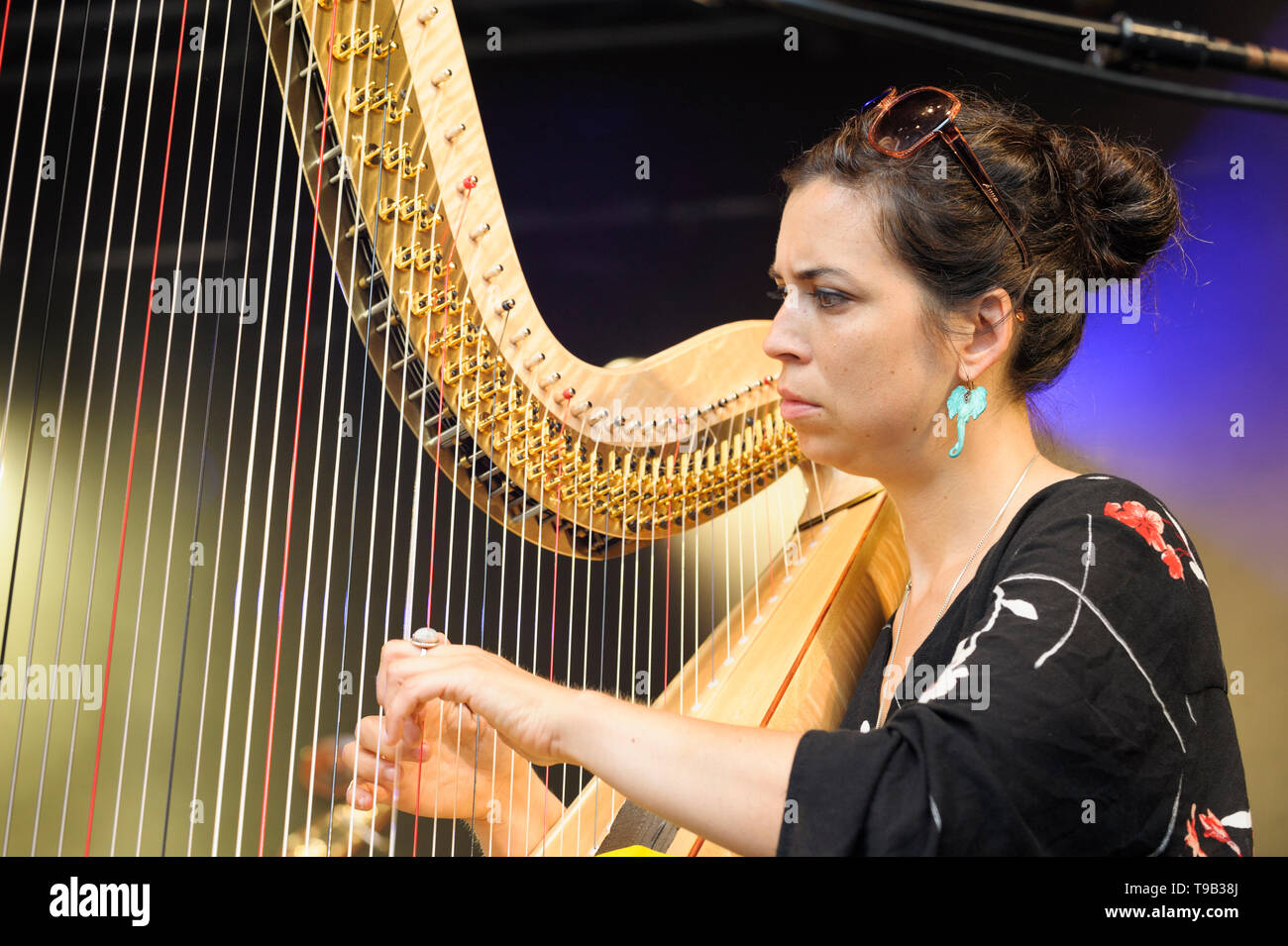 Sarah page harp hi-res stock photography and images - Alamy