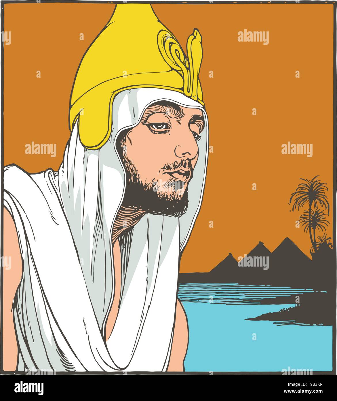 Hand drawn religious illustration drawing hi-res stock photography and ...