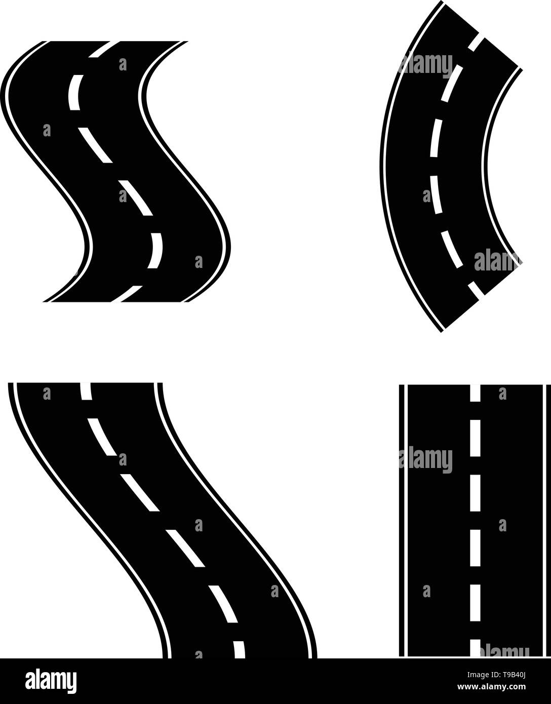 Dividing stripes Stock Vector Images - Alamy