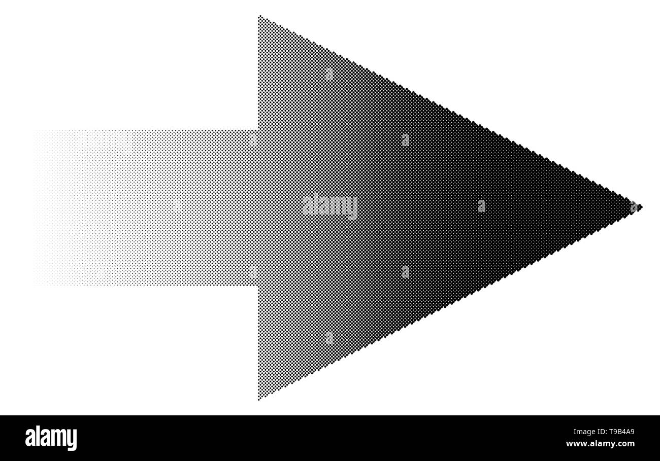 Half circle with arrow line hi-res stock photography and images - Alamy