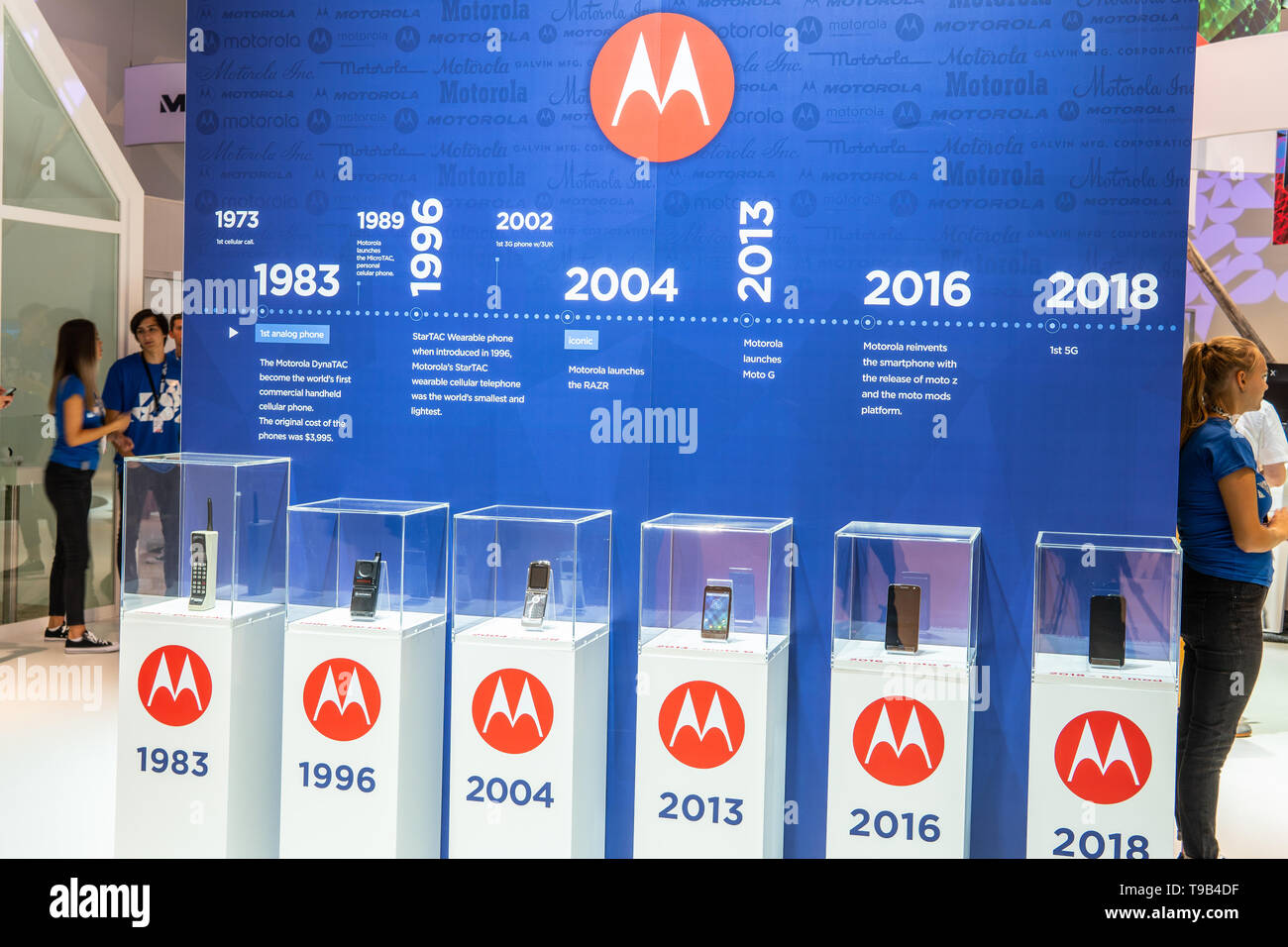 Motorola DynaTac, StarTac, Razr, Moto G, Moto Z, 5G mod smartphone at ...