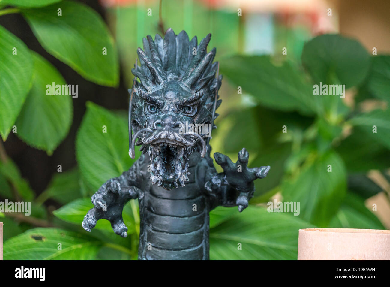 Tokyo - August 14, 2018 : Chozuya or Temizuya (Water Ablution Pavilion ...
