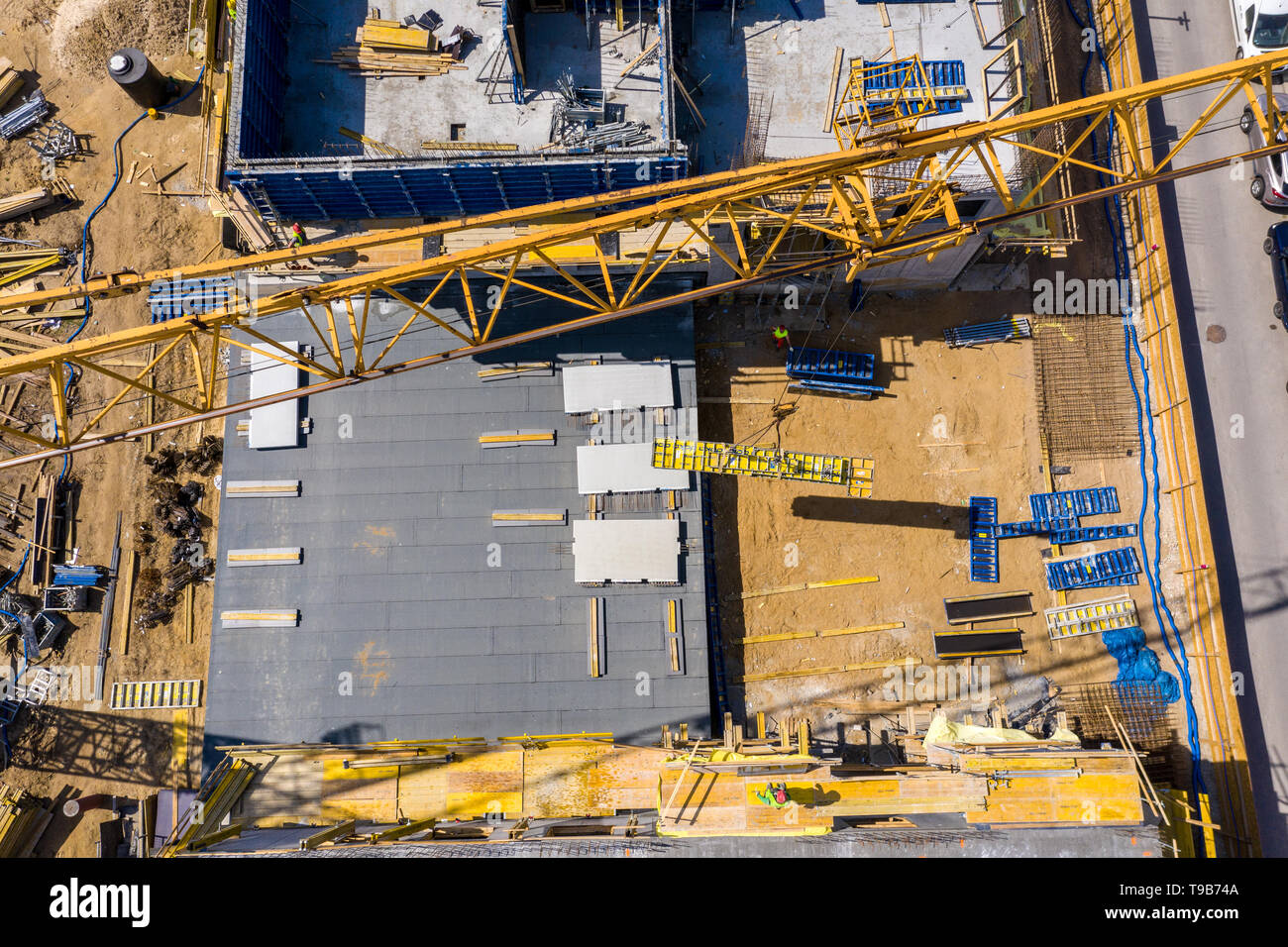 Aerial photograph of residential area under development Stock Photo - Alamy