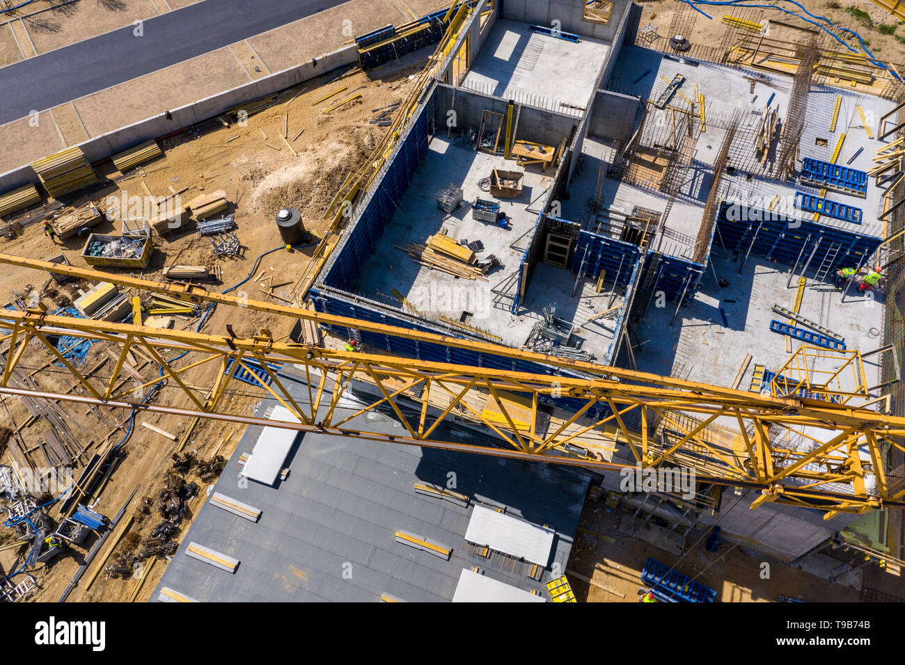 Aerial photograph of residential area under development Stock Photo - Alamy
