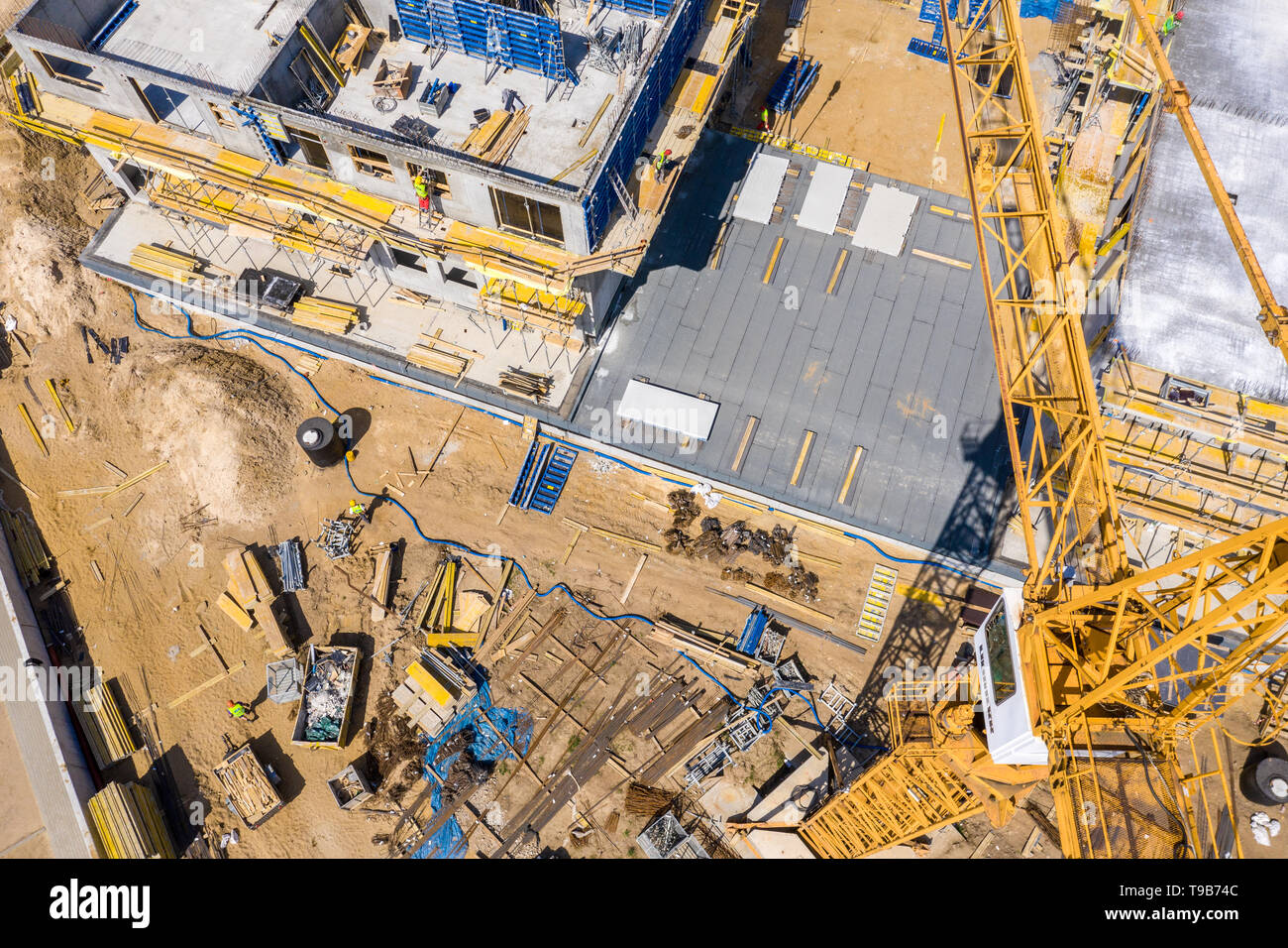 Aerial photograph of residential area under development Stock Photo - Alamy