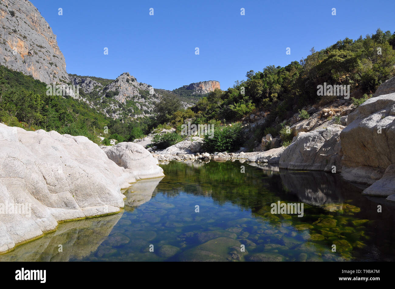 Typical Sardinian landscape, Sardinia, Italy Stock Photo - Alamy