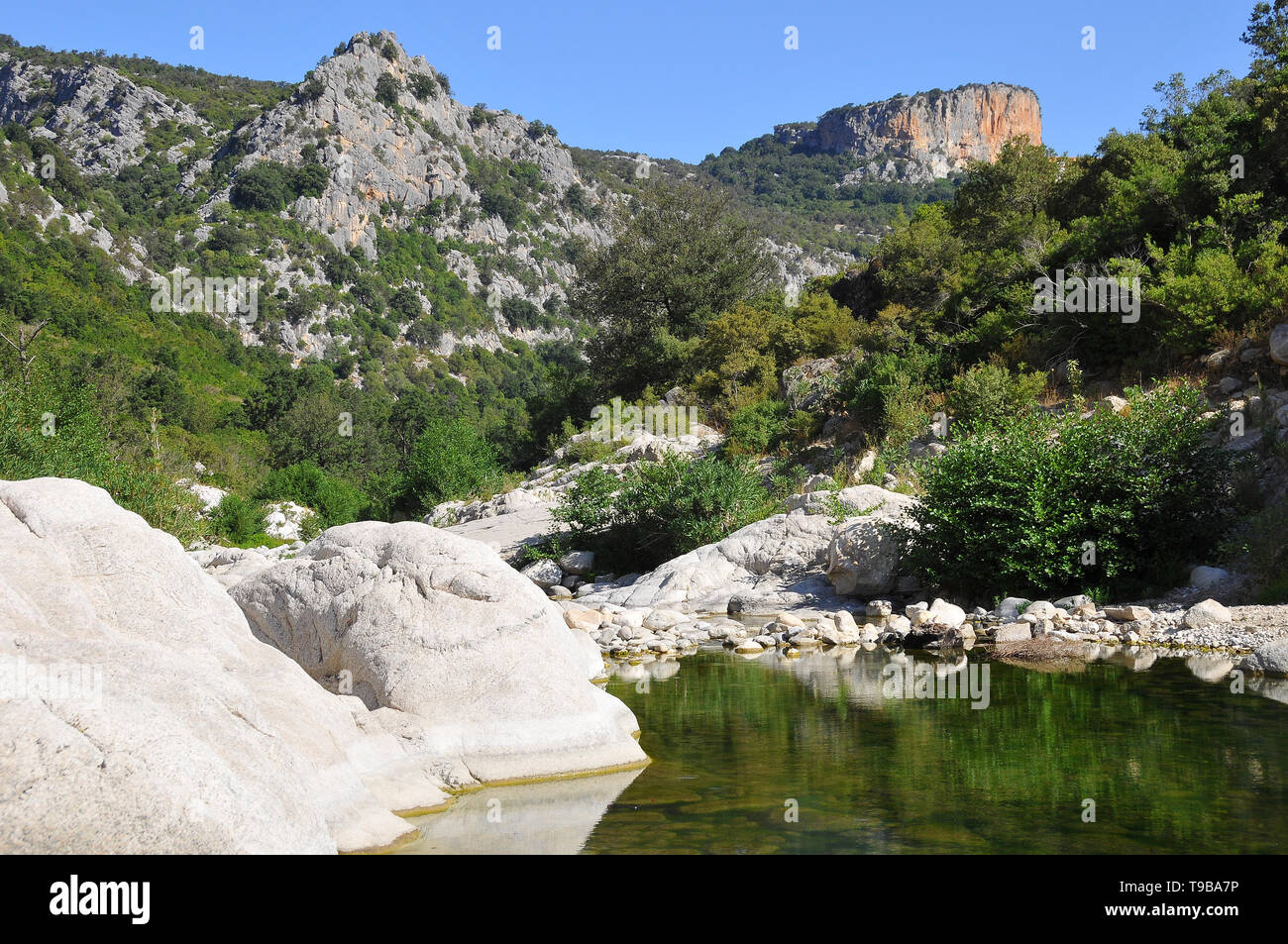 Typical Sardinian landscape, Sardinia, Italy Stock Photo - Alamy