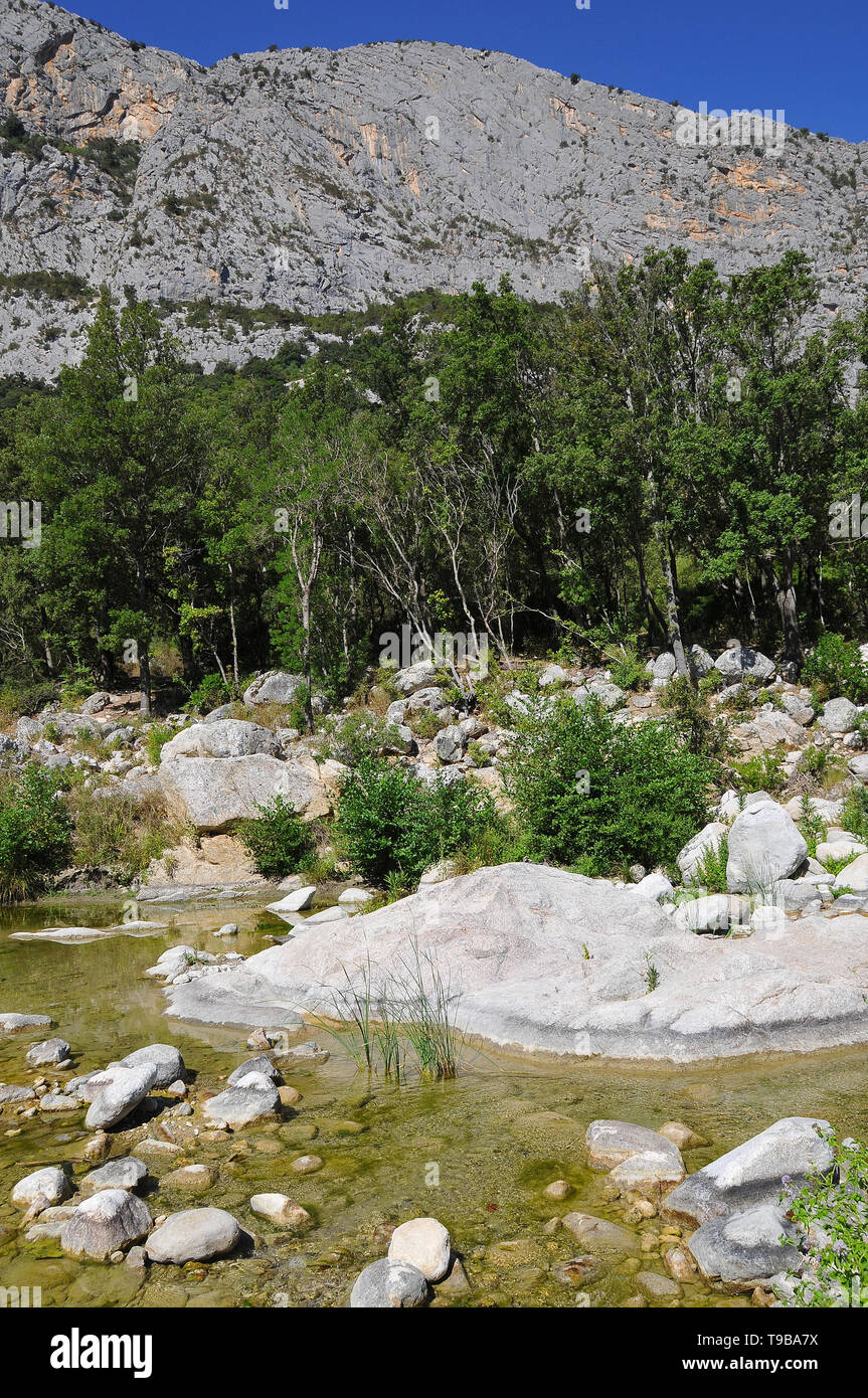 Typical Sardinian landscape, Sardinia, Italy Stock Photo - Alamy