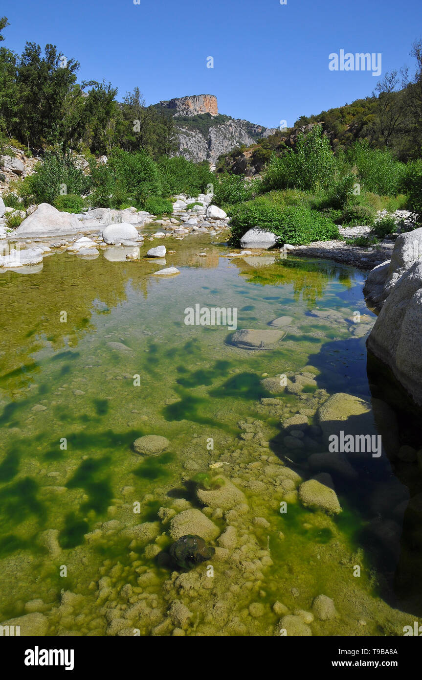 Typical Sardinian landscape, Sardinia, Italy Stock Photo - Alamy
