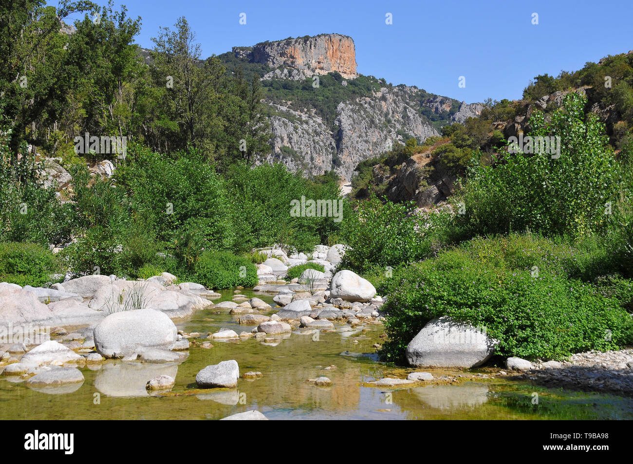 Typical Sardinian landscape, Sardinia, Italy Stock Photo - Alamy