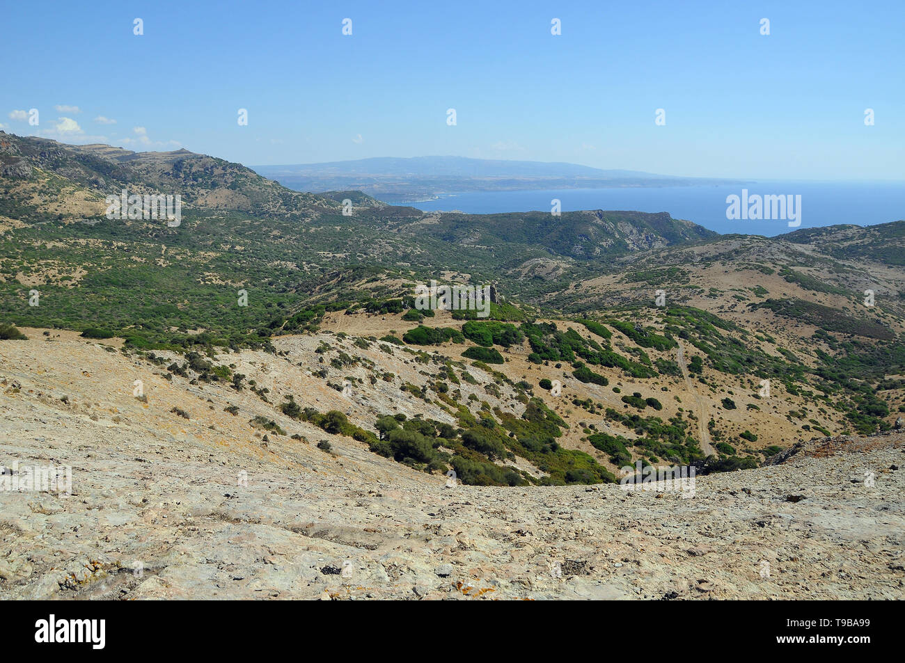 Typical Sardinian landscape, Sardinia, Italy Stock Photo - Alamy