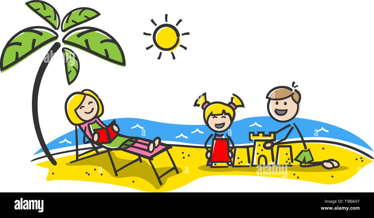 Coastal activity Stock Vector Images - Alamy