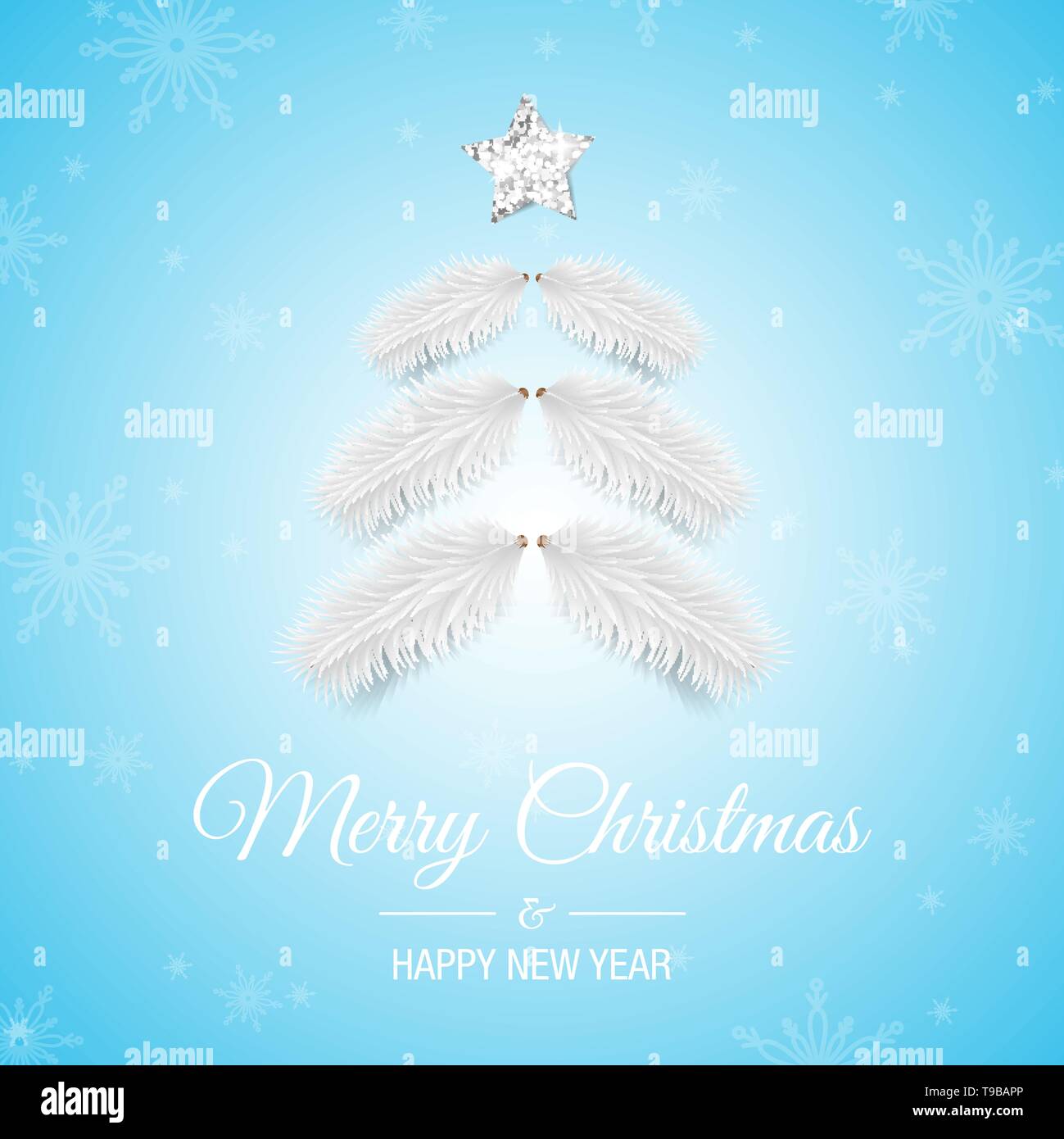 Creative new year tree Stock Vector Images - Alamy